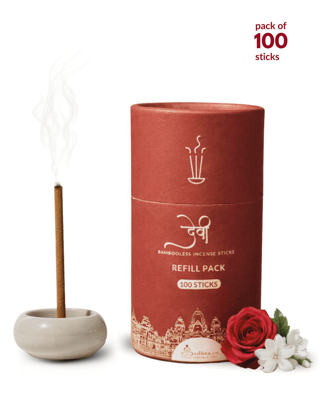 Devi Refill Pack - Bambooless Incense - Sadhna.co – Sadhna.co™