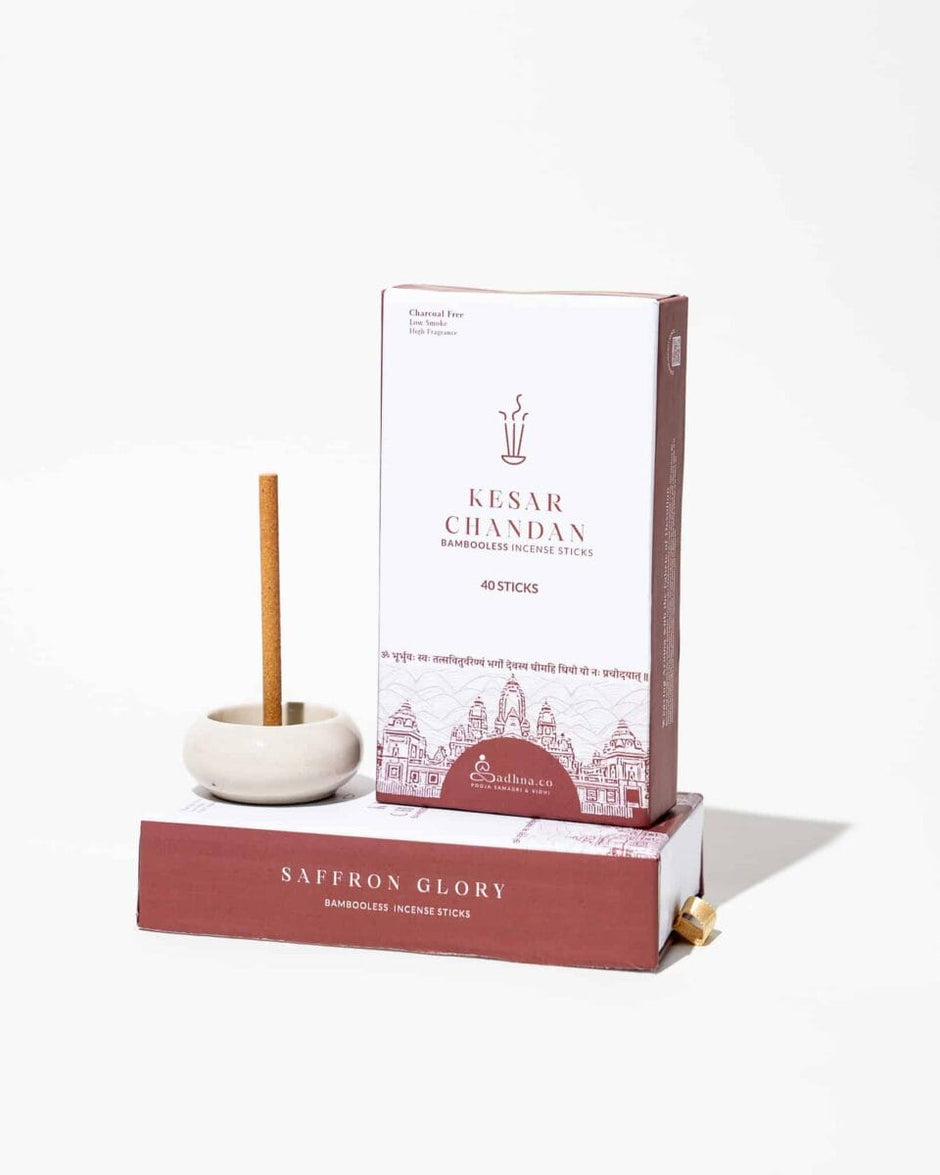 Bambooless Incense Sticks – Low Smoke & Eco-Friendly – Sadhna.co™