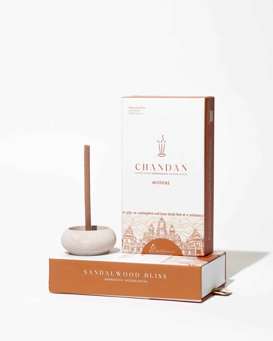 Bambooless Incense Sticks - Low Smoke & Eco-Friendly – Sadhna.co™